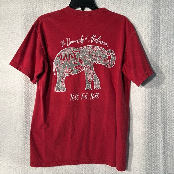 Comfort Colors | Tops | Comfort Colors Red And White University Of ...